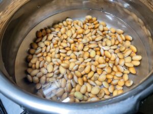 Avre Ghashi (Coconut based curry with hyacinth beans and bamboo shoots ...