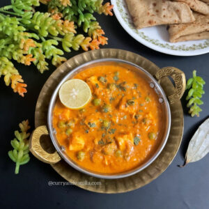 ONE POT PANEER/MUSHROOM MASALA - CurryandVanilla